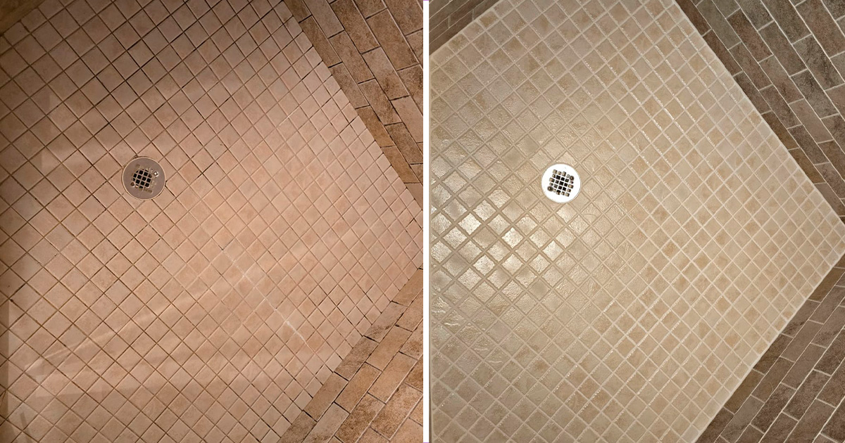 A Shower in Brick NJ Was Revamped With Our Grout Sealing Process